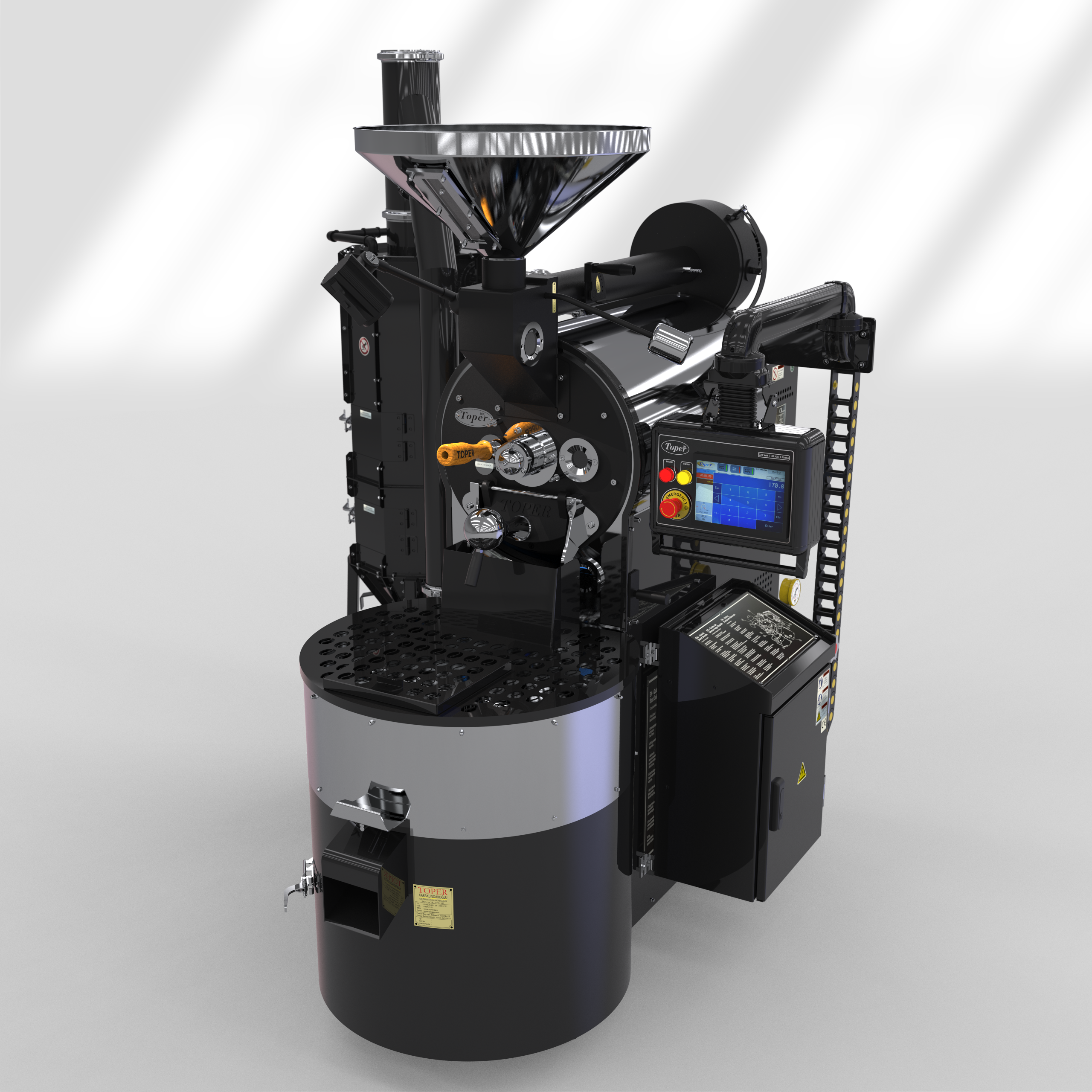 Toper - Full Automatic, Industrial And Shop Coffee Roasters