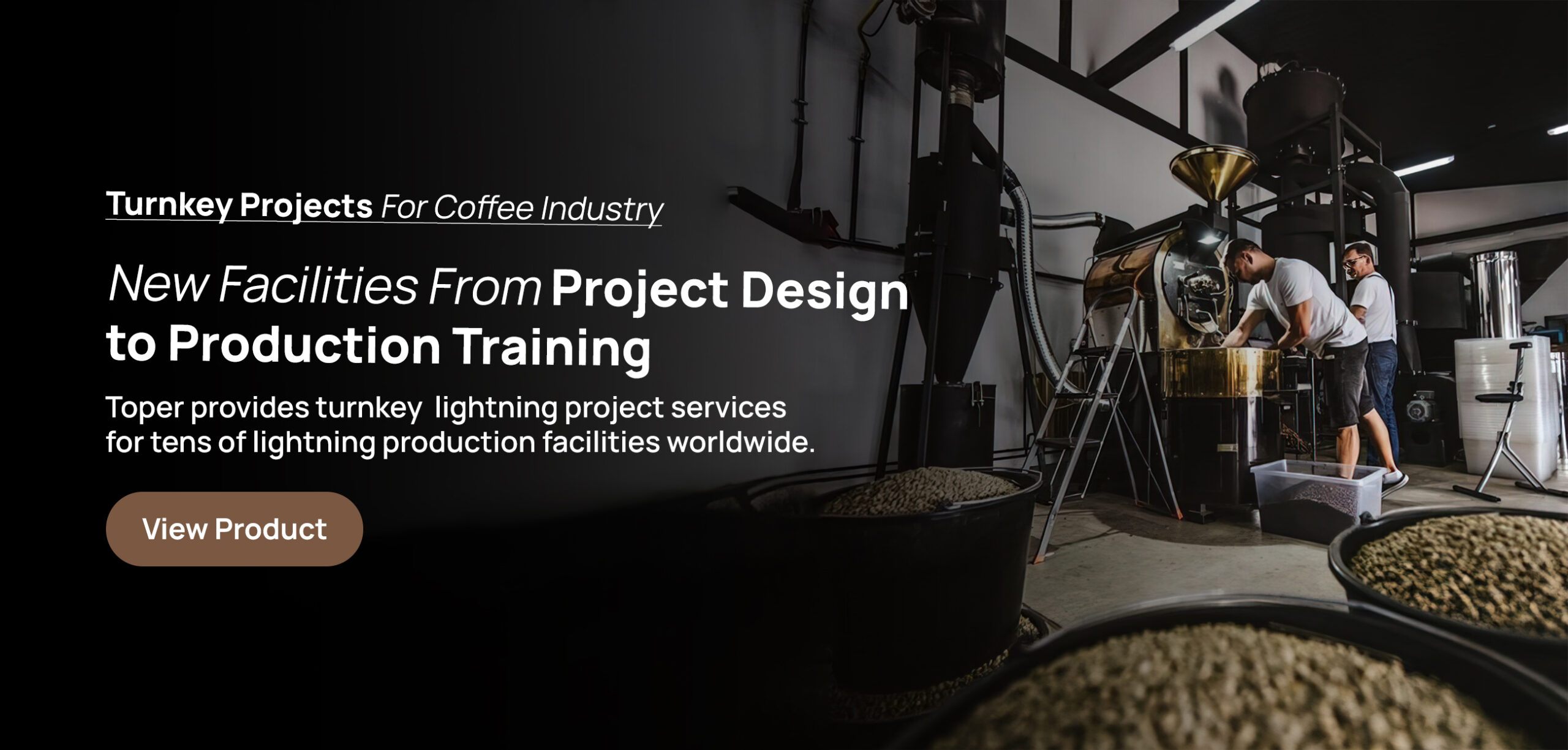 Toper - Full Automatic, Industrial And Shop Coffee Roasters