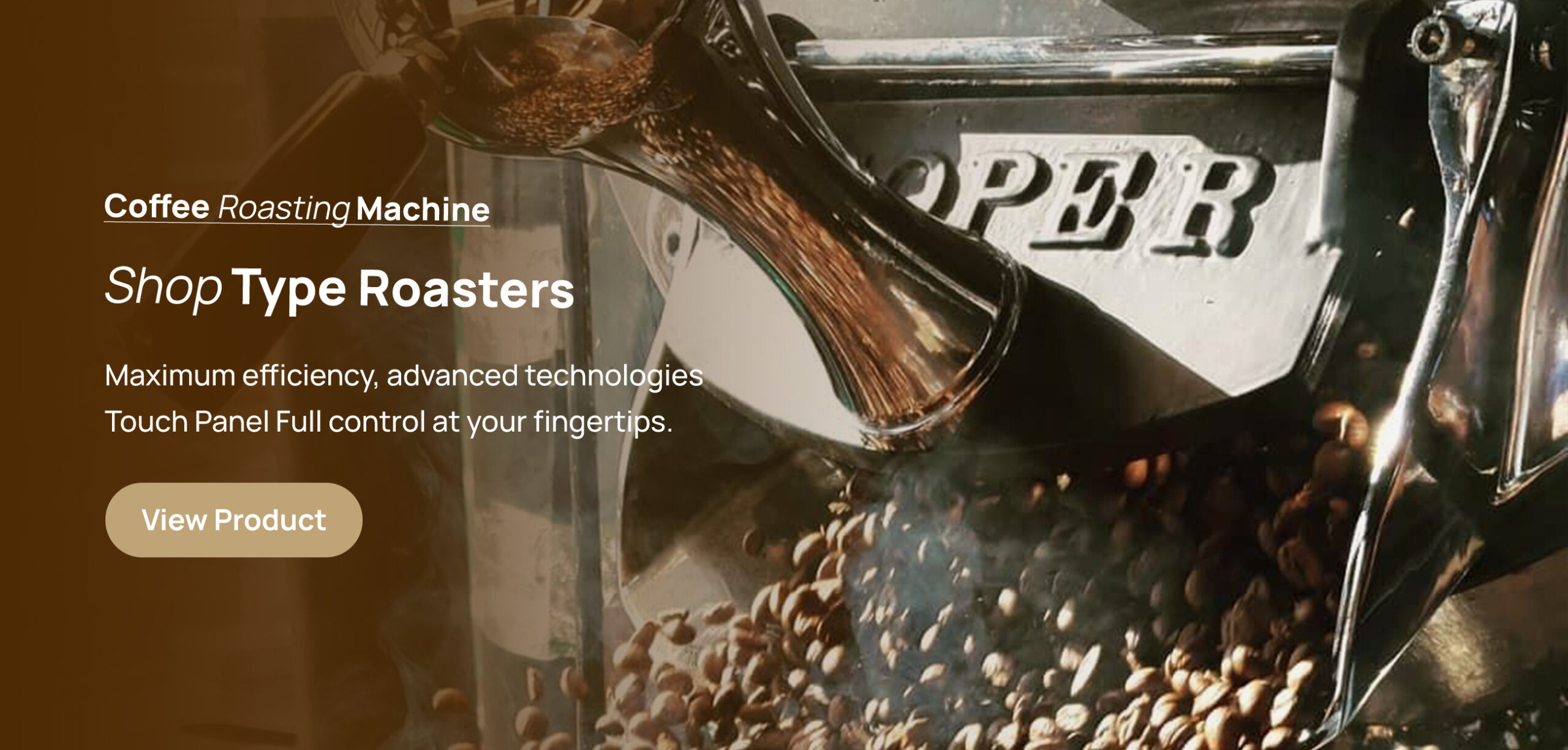 Toper - Full Automatic, Industrial And Shop Coffee Roasters