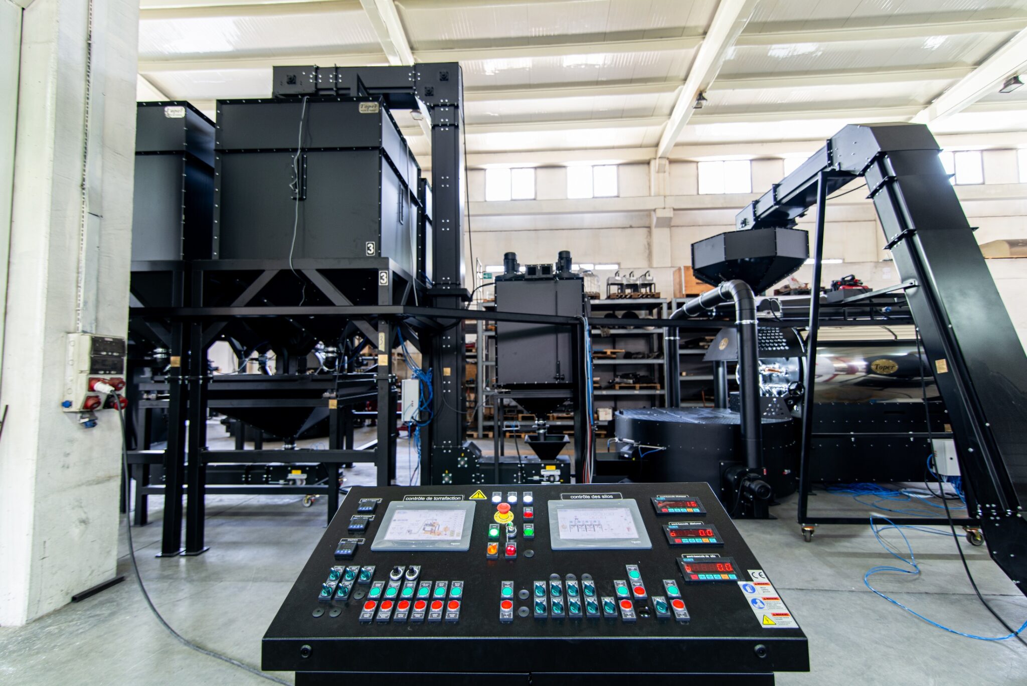 Plantas de tostado de café llave en mano - Toper Roasters